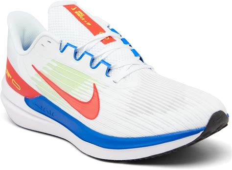 Nike Air Winflo 9 Mens Sneaker White 12 Us Road Running