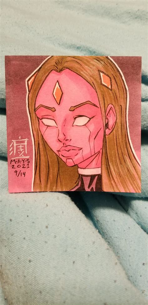 Viv Vision On A Pink Post It Note Scrolller
