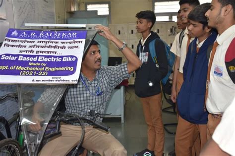 Mr Harun M Pinjari On Linkedin Solar Based Electric Cycle Cpp Project