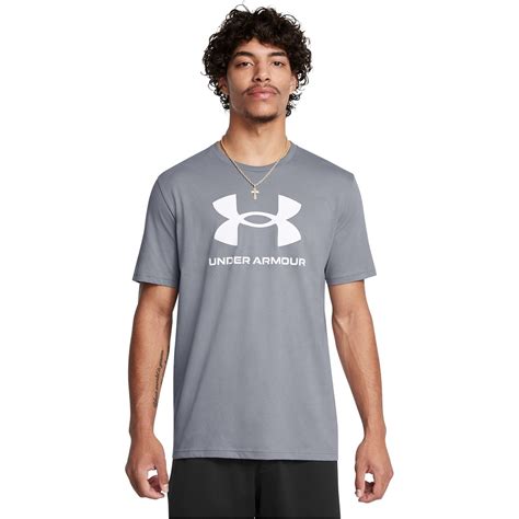 Under Armour Mens Sport Style Logo Regular Fit T Shirt Sportsdirect