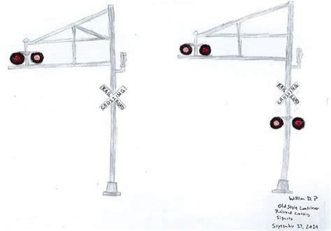 Old Style Cantilever Railroad Crossing Signals By Willm3luvtrains On Deviantart