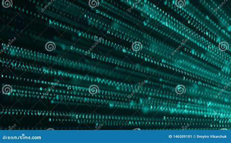 Binary Code Abstract Technology Background Big Data Coding Or Hacker