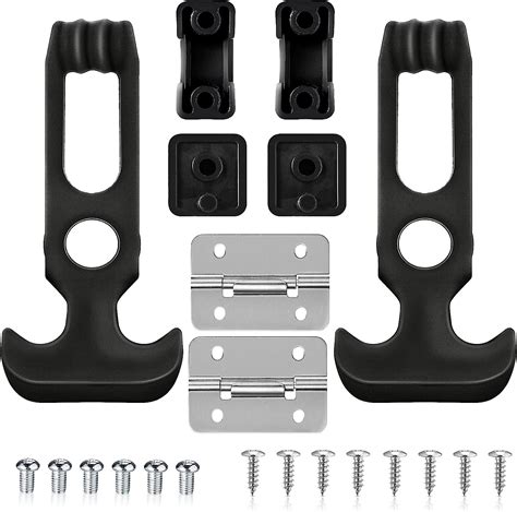 Buy 2 Pieces Rubber Flexible T Handle Draw Latches And 2 Pieces Stainless Steel Cooler Hinges