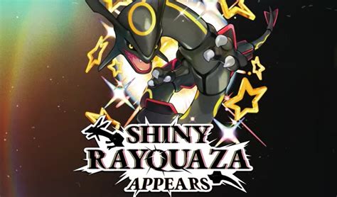 Pokemon Scarlet And Violet Announce Shiny Rayquaza Tera Raid Battle Event