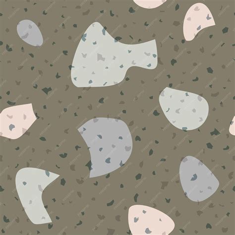 Terrazzo 다채로운 원활한 패턴 추상 반복 배경 섬유 인쇄 타일 벽지 세라믹 브랜딩 Conept 홈 장식에 대 한 예술 디자인 프리미엄 벡터