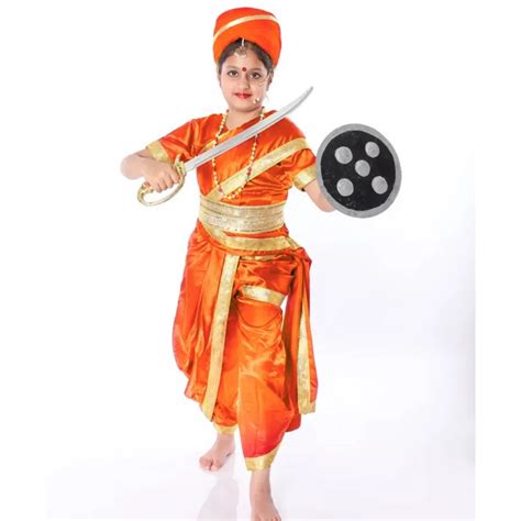 Female Freedom Fighters Of India Fancy Dress Costumes