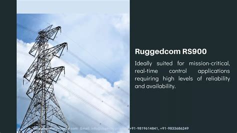 Siemens Ruggedcom Rs900 Compact Ethernet Switch Ppt