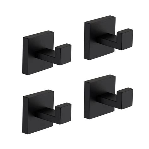 Flynama 4 Piece Bath Hardware Set With Mounting Hardware In Matte