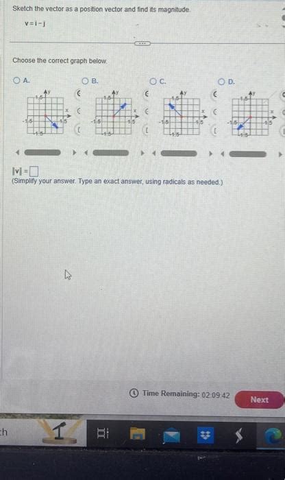 Solved Sketch The Vector As A Position Vector And Find Its Chegg