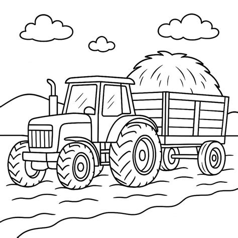 13 Traktor Ausmalbilder Zum Ausdrucken
