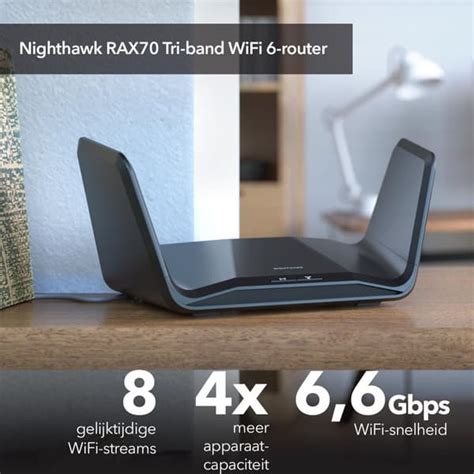 Netgear Nighthawk Ax8 Router Rax70 Ax6600 Lämplig För Wifi 6