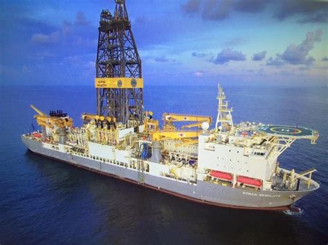 Drone Shot Of The Rowan Resolute She Was A Drilling Machine Terry Beckham 15 Comments