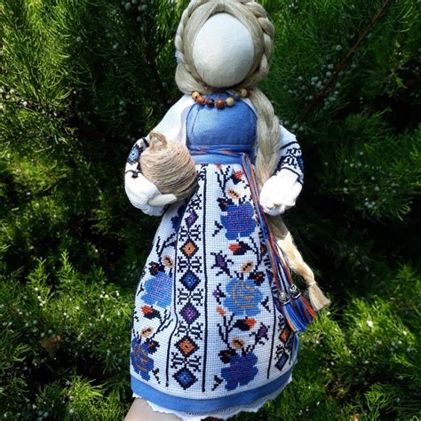Украинская кукла мотанка Kreuzstichmuster Muster