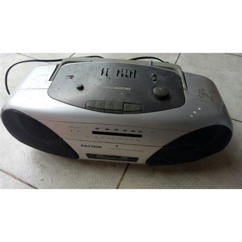 Jual Tape Polytron Grand Mini Compo Masih Bagus Radio Fm And Mw Shopee