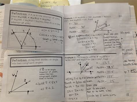 Angle Addition Postulate