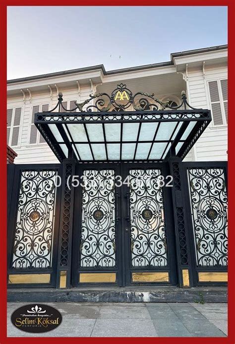 Bahçe Kapısı Modelleri Demir Bahçe Kapıları Selİm KÖksal Ferforje ☎️ 90 533334 67 82