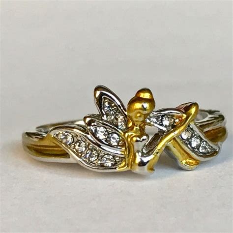 Disney Jewelry Tinker Bell Tinkerbell Tink Ring Disney Size 6 7