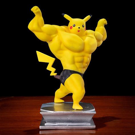 Figurine Pokémon Pikachu Musclé Manga City