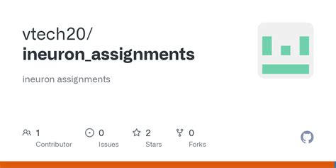 Github Vtech20ineuronassignments Ineuron Assignments