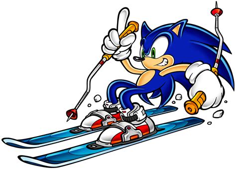 Sonic Adventure Skiing Downhill Sonic The Hedgehog Gallery Sonic Scanf