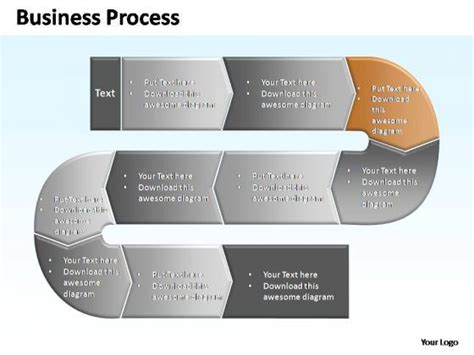 PowerPoint Themes Process Complex Business Process Ppt Design