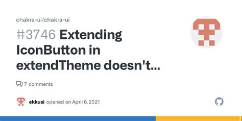 Extending Iconbutton In Extendtheme Doesnt Pass Colorscheme Or Other