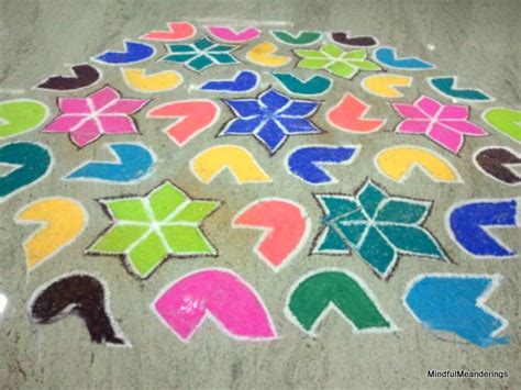 Sankranti Rangoli Designs Easy And Simple Artsy Craftsy Mom