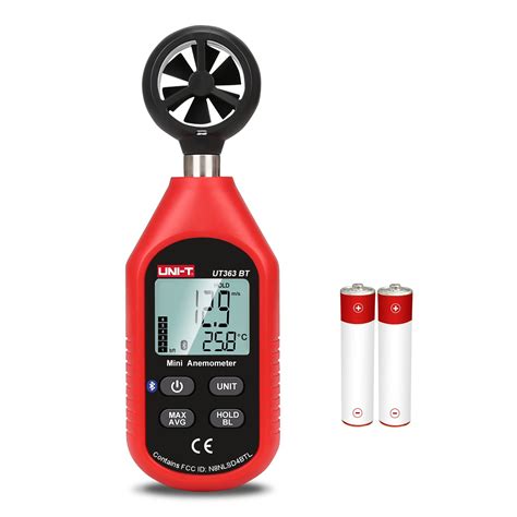 Uni T Ut363 Mini Anemometer Canadian Battery Store