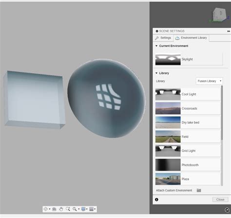 Render Preview Lighting Is Being Calculated Incorrectly Across Glossy Surfaces In Autodesk Fusion