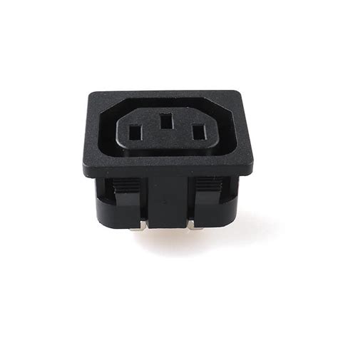 LZ F C OEM ODM Pure Copper AC Power Socket IEC Inlet Socket Lanz Electronics Co Ltd