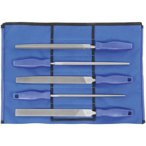 Juego De Limas Multiusos 5 Piezas En Estuche Enrollable Corte 3