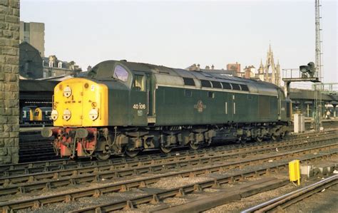 Celebrity Green Br Class 40 No40106 At Newcastle Central Flickr