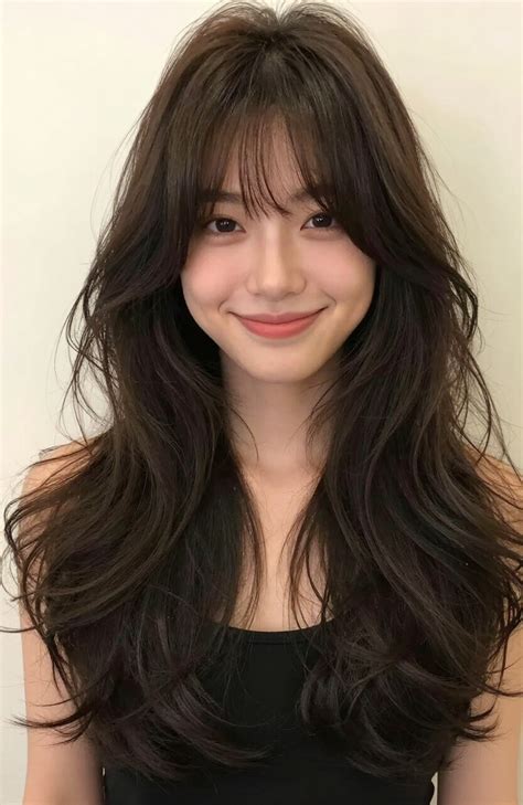 15 Curtain Bangs Hairstyles For Long Hair Women Trend Is Style