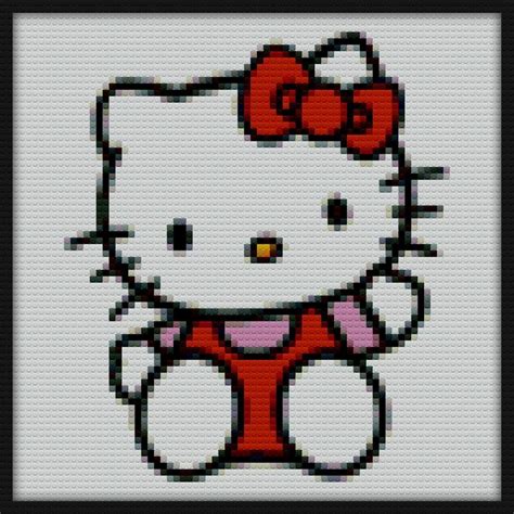 Hello Kitty Bricks Art