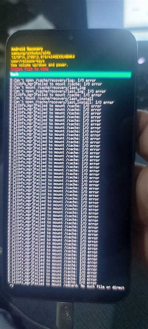 Unable To Factory Reset R Phonerepairtalk