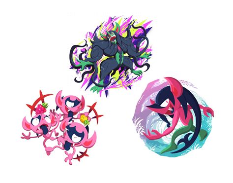 Grimmsnarl Impidimp And Morgrem Pokemon And 1 More Drawn By Kasai