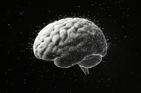 Human Brain Neural Network Artificial Intelligence 3d Illustration