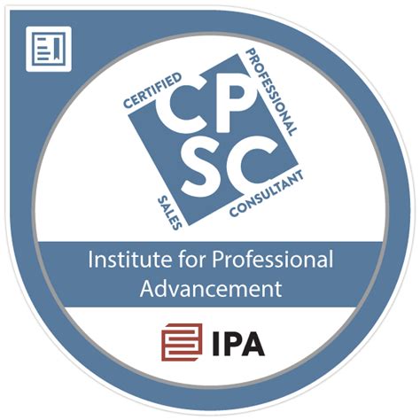 Ipa Certifications Ipa