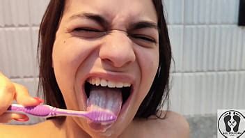 K Dental Hygienist Routine Mouth Fetish Closeups Naked Xvideos