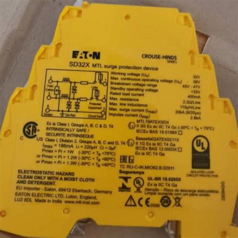 Eaton Mtl Sd32x Surge Protector In Stock Yc Ebay