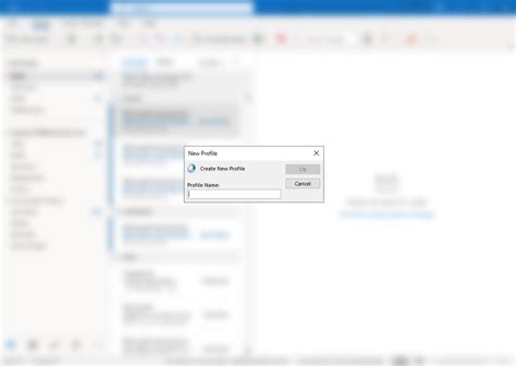 How To Create A New Outlook Profile All Versions