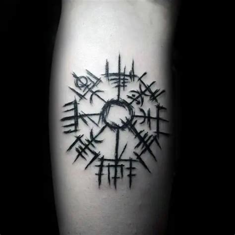 75 Viking Vegvisir Compass Tattoos And Their Meanings All About