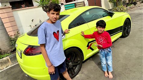 Surprising Piyush And Kunali With Super Car 😍 Youtube