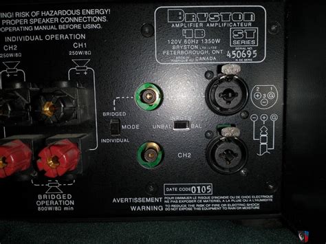 Bryston 4b St Photo 4315357 Us Audio Mart