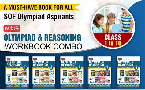 Buy Mtg Olympiad Workbook And Reasoning Book Class 3 Combo For Nso Imo