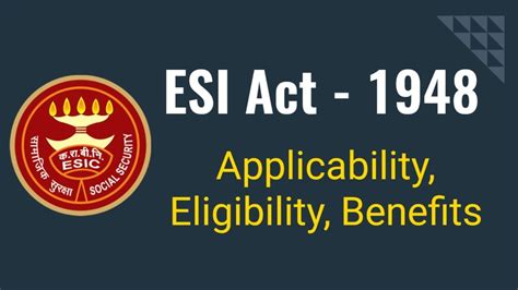 Wage Ceiling Under Esi Act 1948
