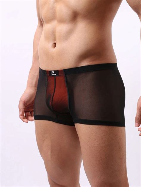 1pc Sexy Mens Sheer Mesh Backless Briefs Shein South Africa