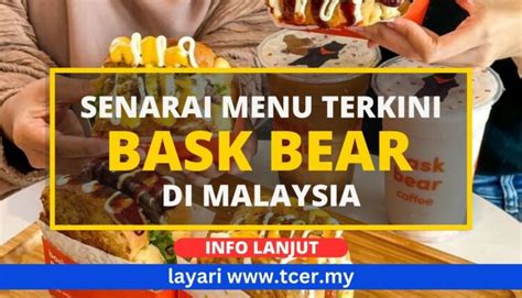 Bask Bear Menu Terkini Di Malaysia Bagi Tahun 2024 Tcermy