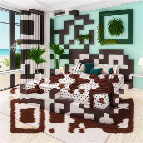 Bedroom Interior Design QR Code On Behance