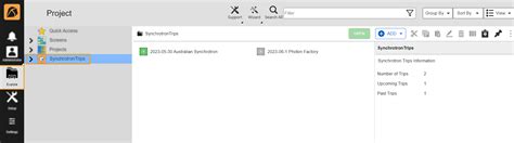 Creating Synchrotron Trips — Rock Maker 46 Documentation